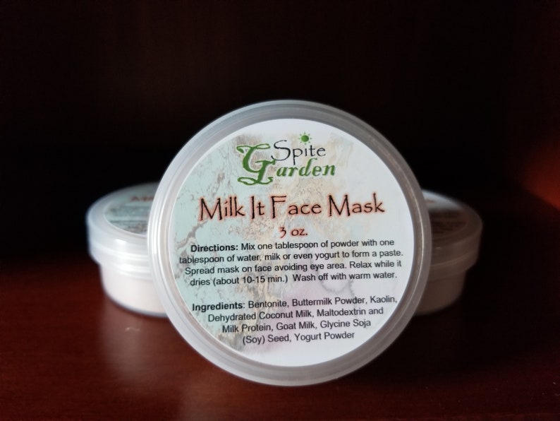 Milk It Face Mask - Etsy