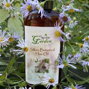Silken Botanical Hair Oil - Etsy