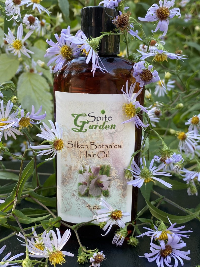 Silken Botanical Hair Oil - Etsy