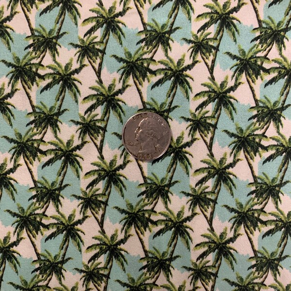 Palm Tree Fabric - Etsy