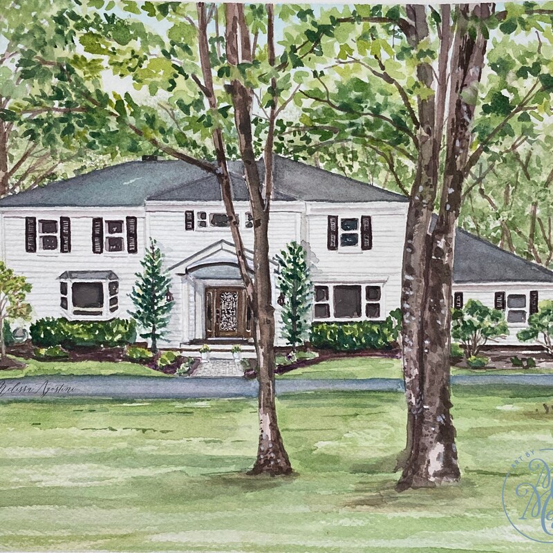 House Portraits - Etsy