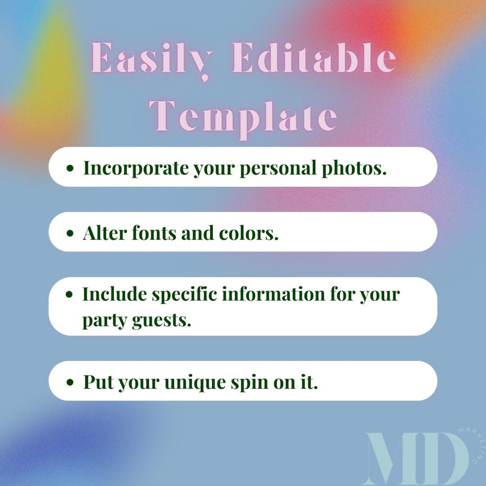Birthday Flyer: Lights, Camera, Birthday Action! - Etsy