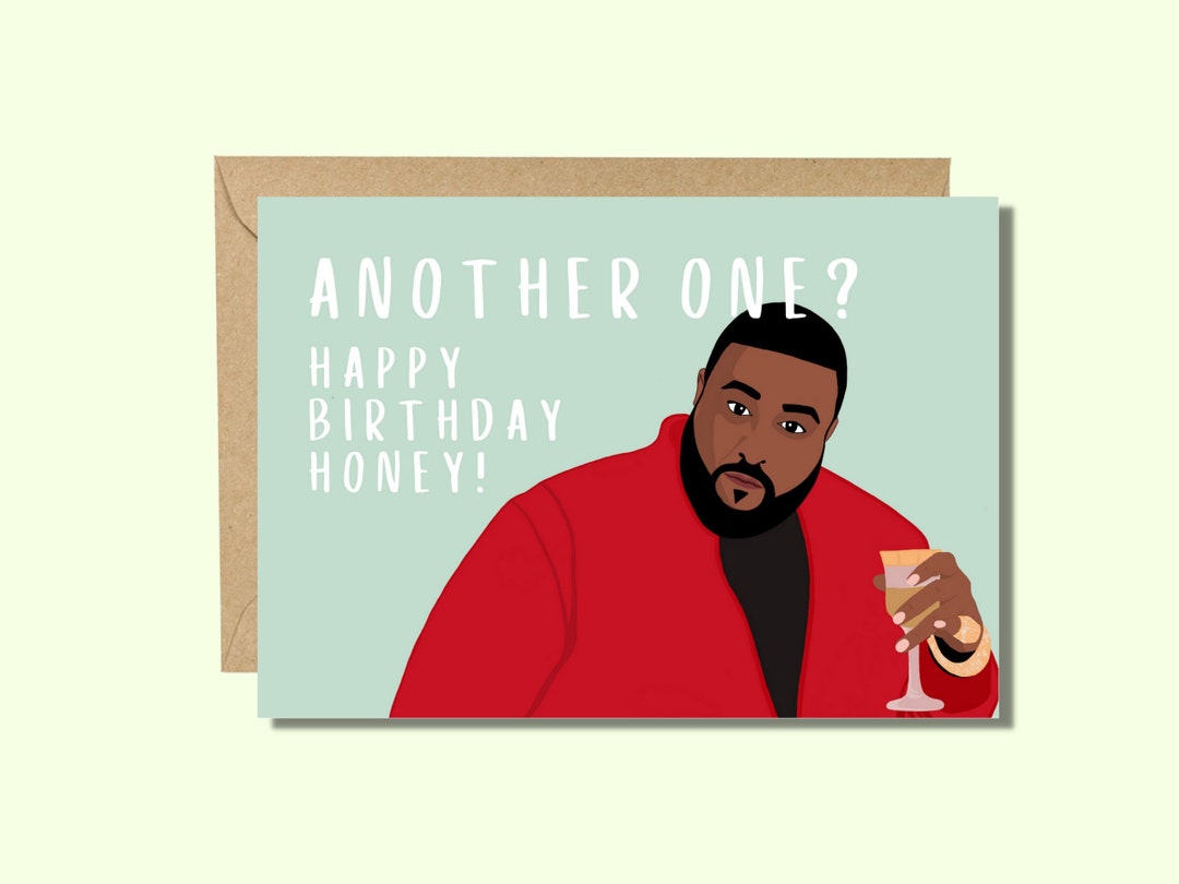 DJ Khaled Greeting and Birthday Card - Etsy UK