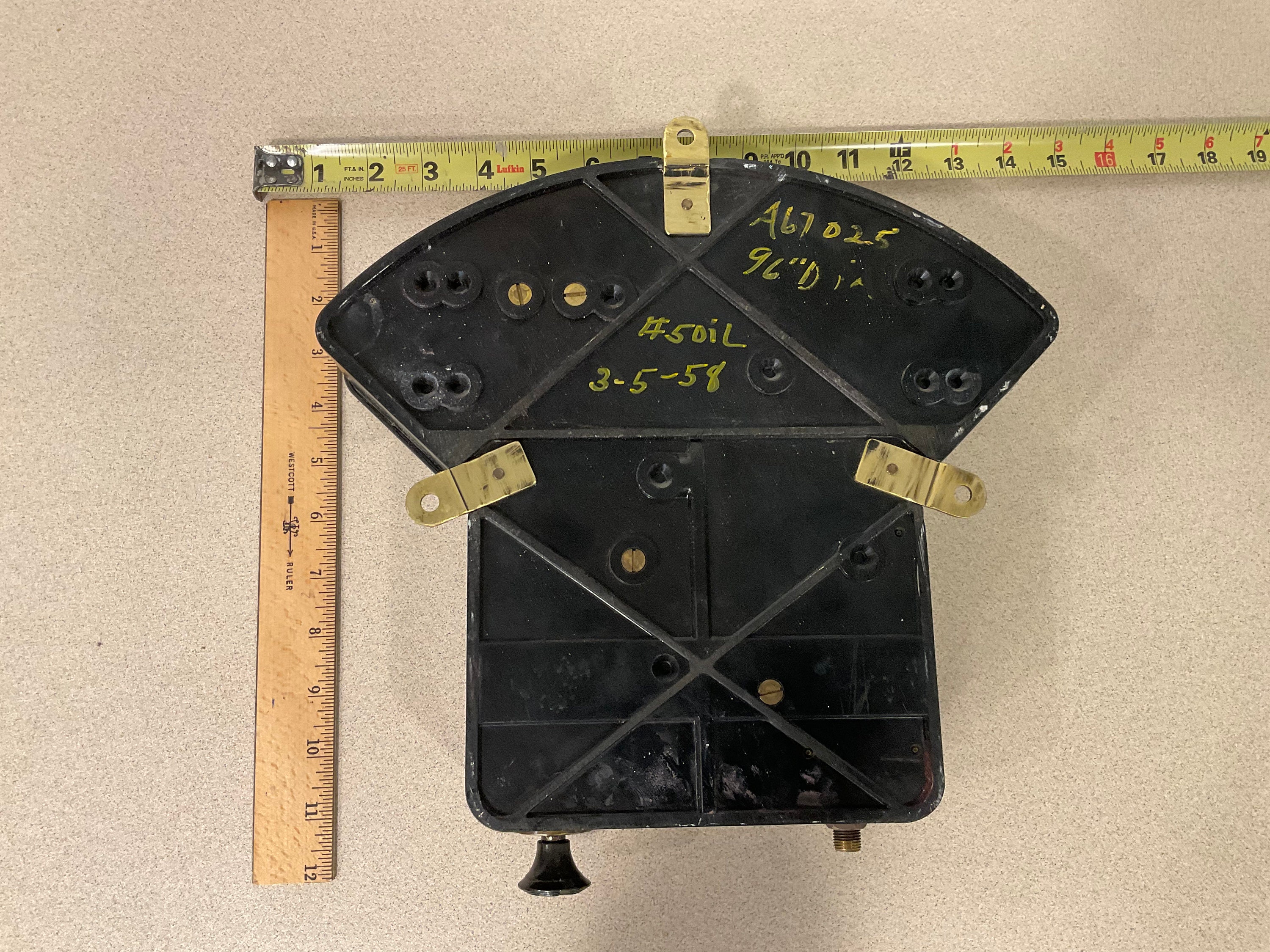 Vintage Levelometer Large Gauge Steampunk - Etsy