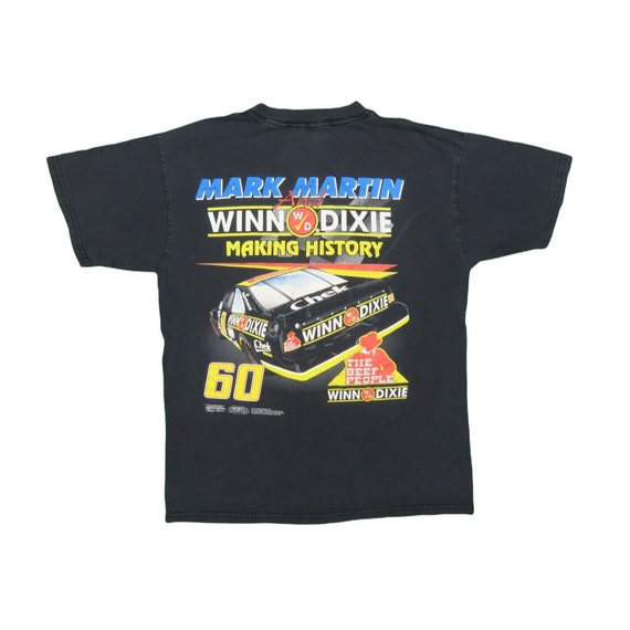 1990s Vintage Mark Martin Racing Shirt Size L - Gem