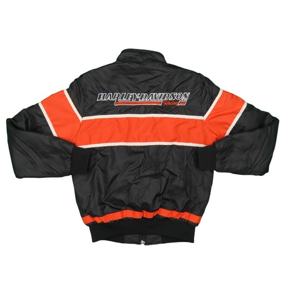 Vintage Harley Davidson Racing Jacket Size S - Gem