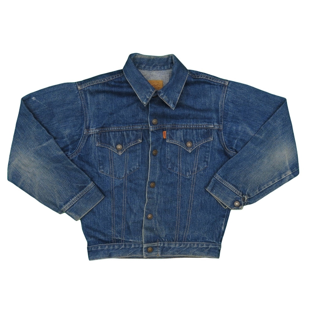 1970s Vintage Levis 70705 Orange Tab Jacket - Etsy