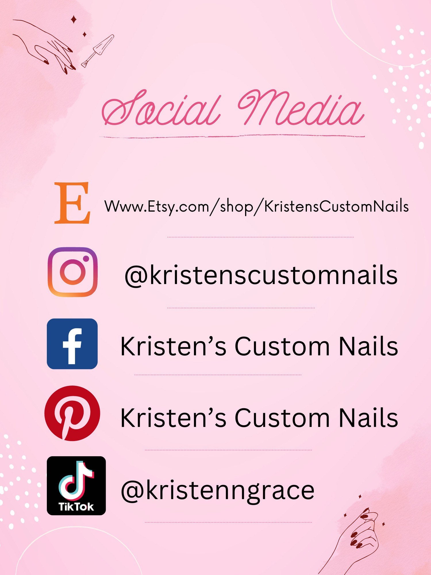 Custom Nail Set - Design Your Own Nails - Etsy