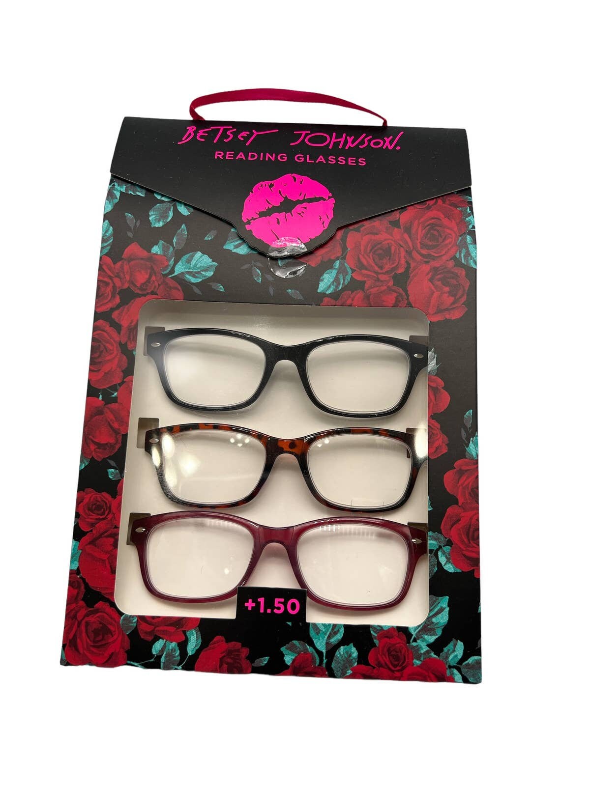 Betsey Johnson Reading Glasses 3 Pack 150 | Etsy Betsey Johnson Reading Glasses 3 Pack 150 | Etsy