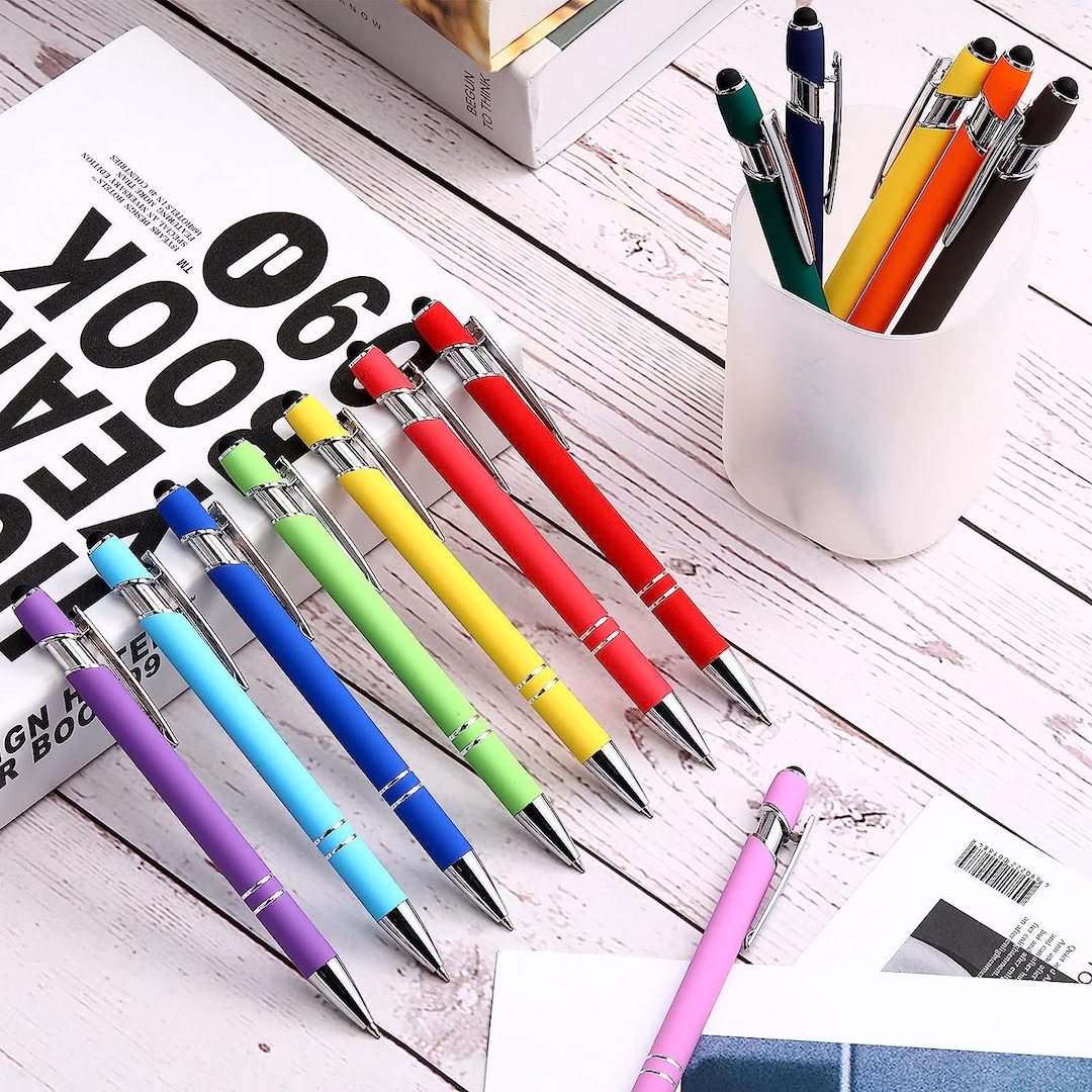 Personalized Stylus Soft Touch Pen With Name | Quote | Motto | Message ...