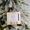 Baby's First Christmas Photo Ornament Mini 2x3 Photo Frame Gift Photo ...