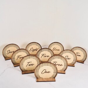 Custom Wedding Table Sign // Personalized Terracotta Wedding Decor ...