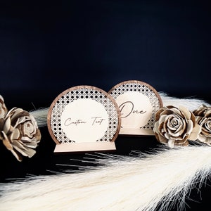 Custom Wedding Table Sign // Personalized Terracotta Wedding - Etsy