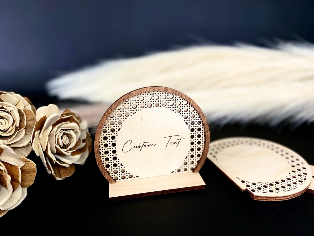 Custom Wedding Table Sign // Personalized Terracotta Wedding Decor ...