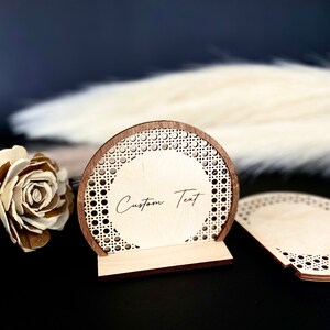 Custom Wedding Table Sign // Personalized Terracotta Wedding Decor ...