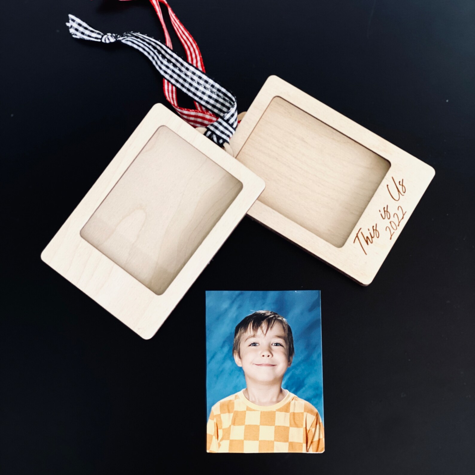 Photo Frame Ornament Fits Wallet Sized Prints Portrait - Etsy