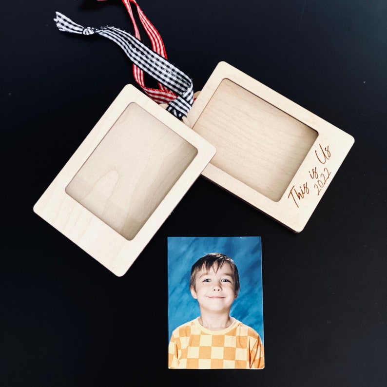 Photo Frame Ornament Fits Wallet Sized Prints Portrait - Etsy