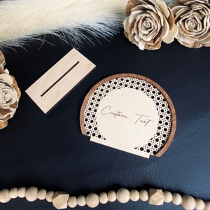 Custom Wedding Table Sign // Personalized Terracotta Wedding - Etsy