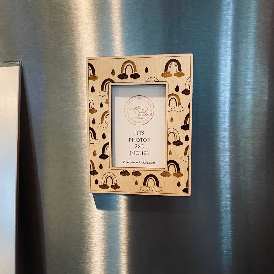 Magnetic Photo Frame for Fridge Magnet Picture Frame for - Etsy