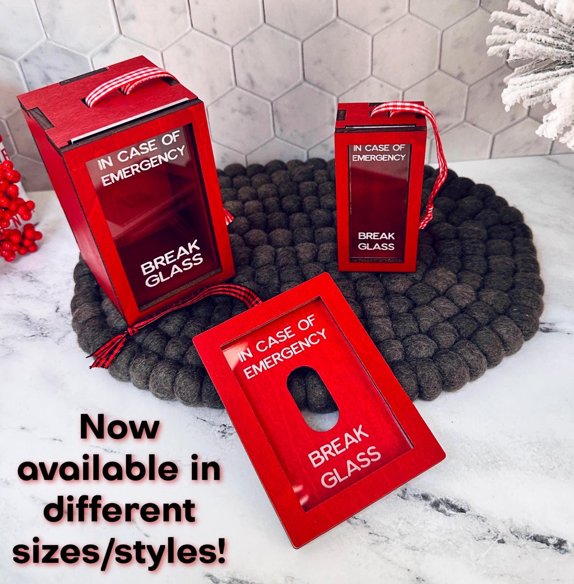 In Case of Emergency Break Glass - Etsy In Case of Emergency Break Glass - Etsy
