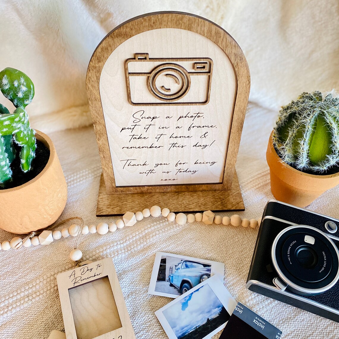 Wedding Photo Booth Sign // Selfie Station // Wedding Favor | Etsy