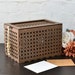 Boho Rattan Card Box With Lock for Weddings and Graduation // Locking ...