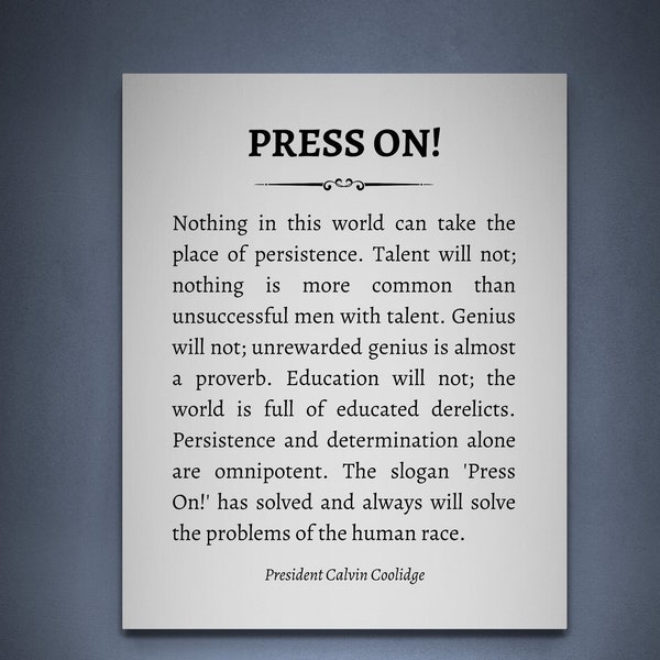 Calvin Coolidge - Etsy