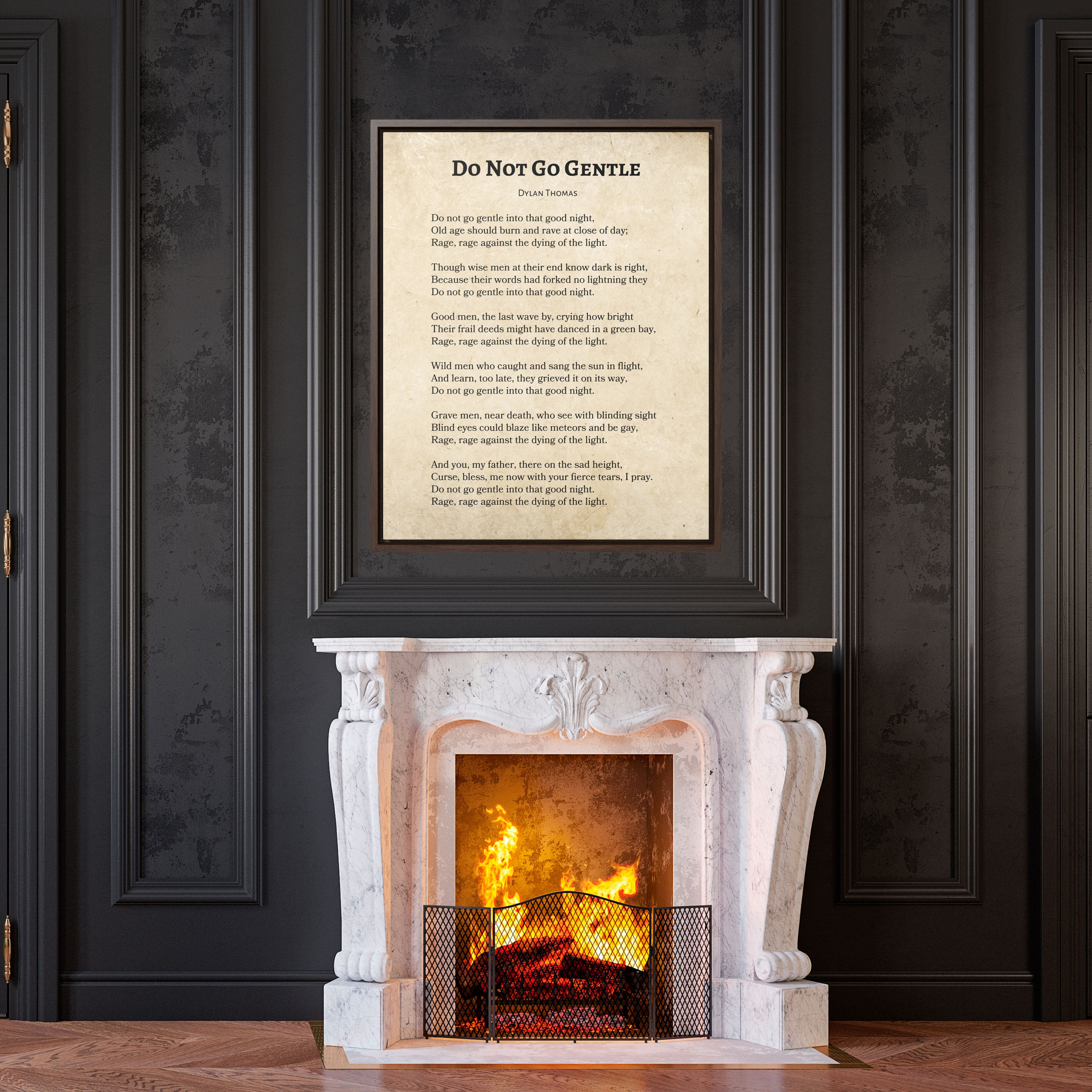 Do Not Go Gentle Into That Good Night by Dylan Thomas, Inspirational ...