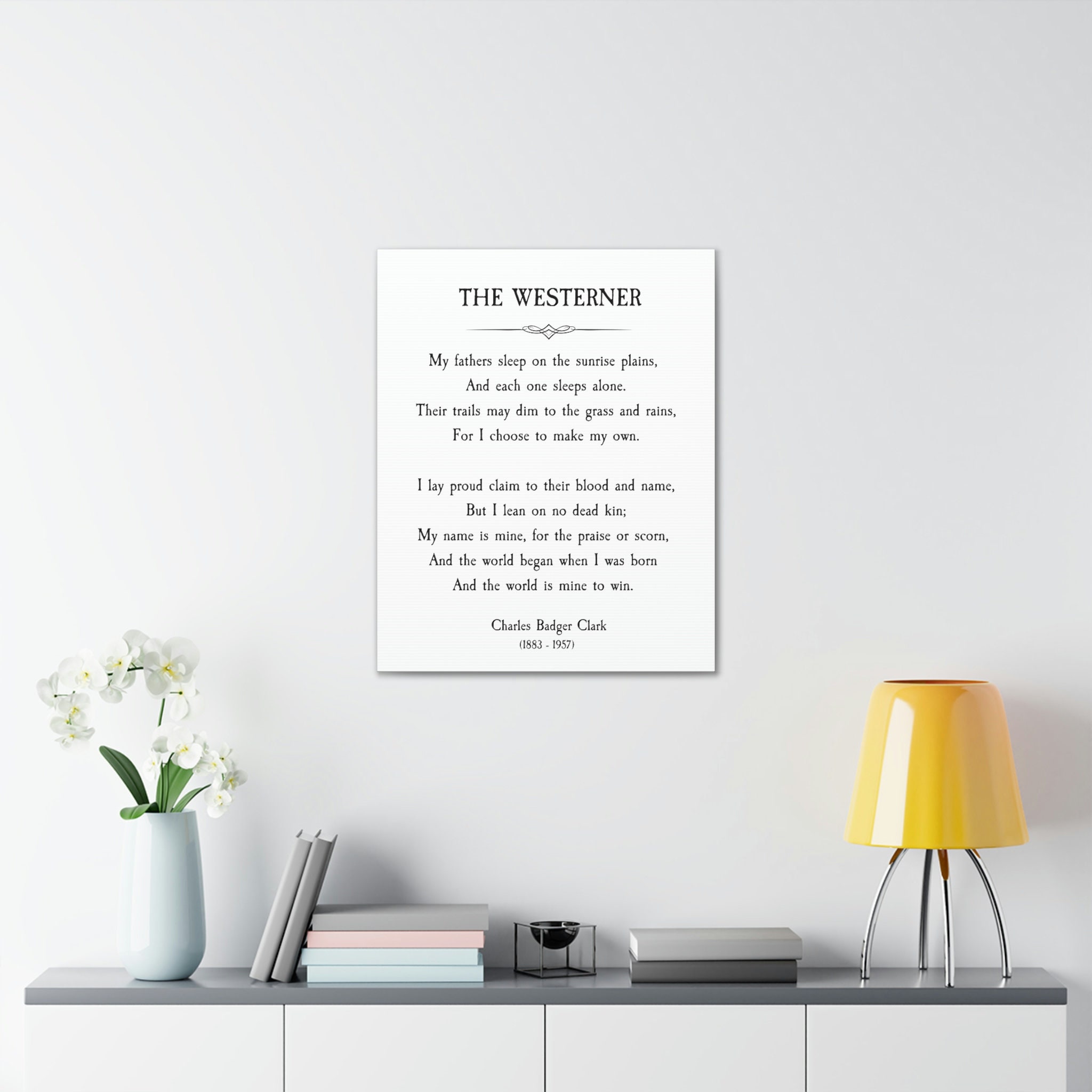 The Westerner | Inspirational Poem by Charles Badger Clark | Literary ...