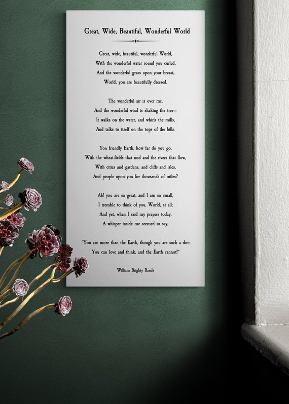 The Most Beautiful Person In The World Poem