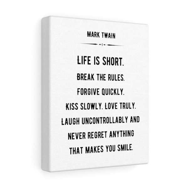 Mark Twain Quotes Etsy