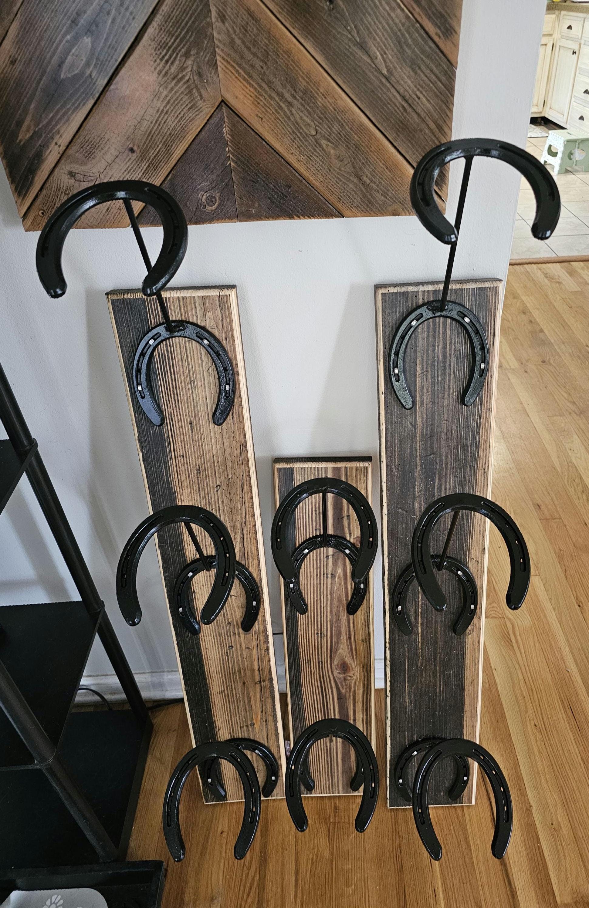 Horseshoe Hat Rack, Hat Organizer, Cowboy Hat Rack, Cowboy Hat Holder ...