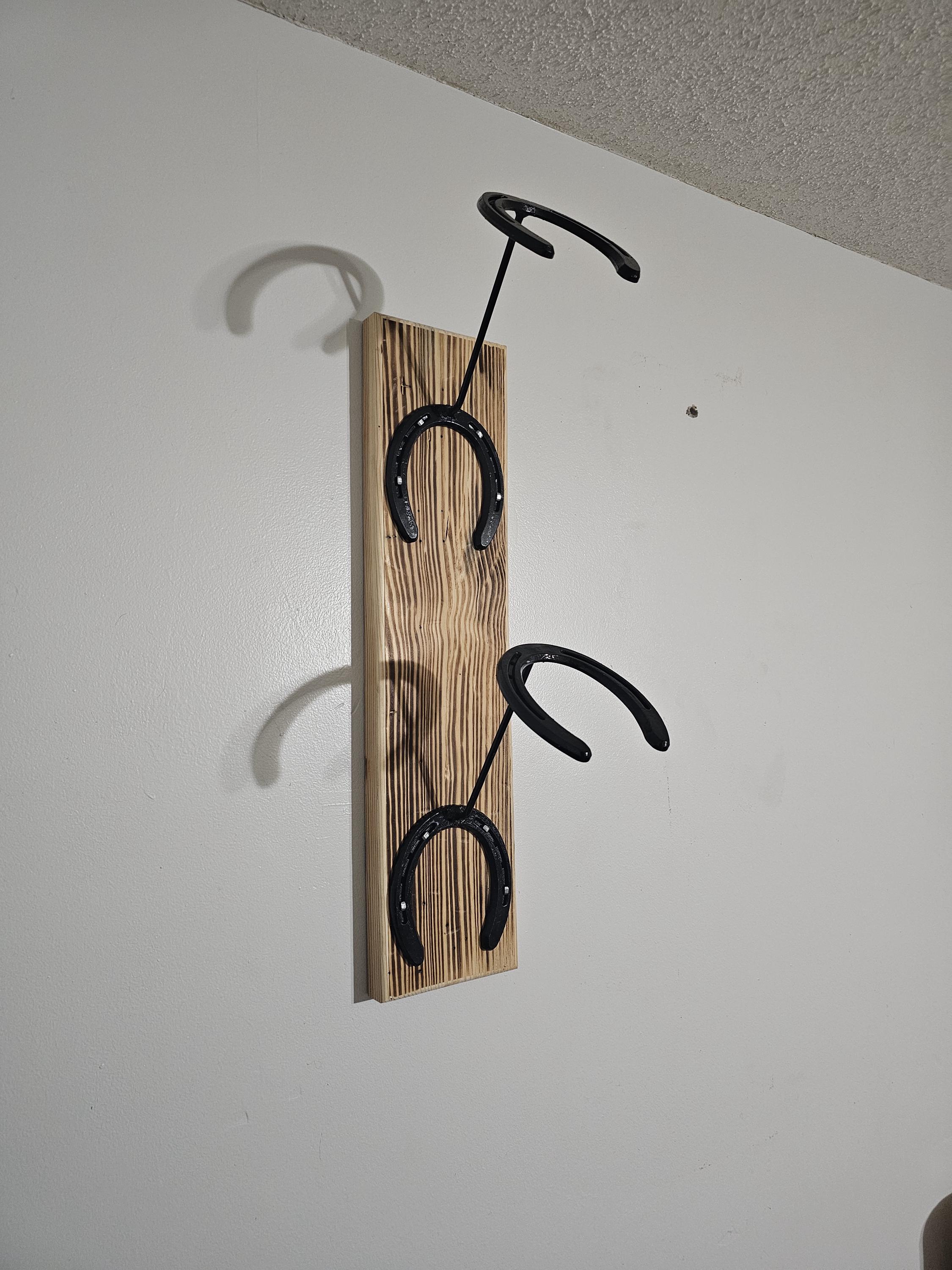 Horseshoe Hat Rack, Hat Organizer, Cowboy Hat Rack, Cowboy Hat Holder ...