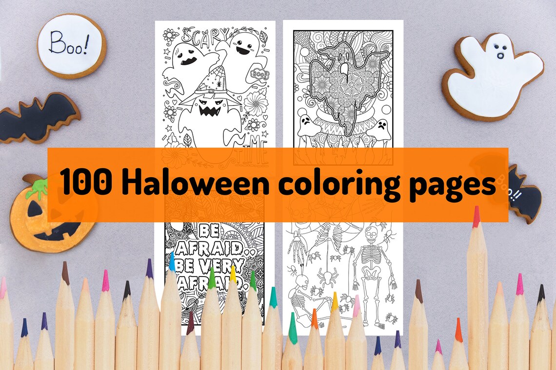 Halloween Coloring Pages, Printable Coloring Pages, Halloween Classroom ...