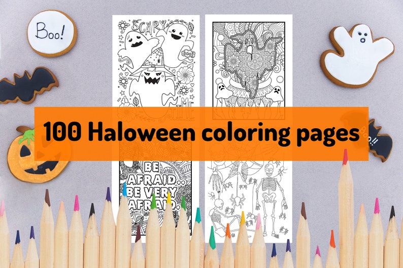 Halloween Coloring Pages, Printable Coloring Pages, Halloween Classroom ...