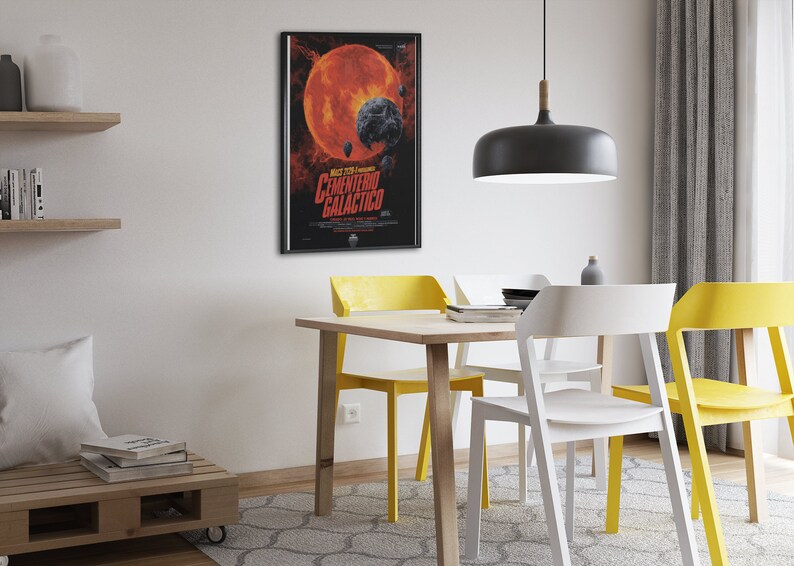 Galactic Graveyard! NASA Space Horror Movie Style Poster - Space ...