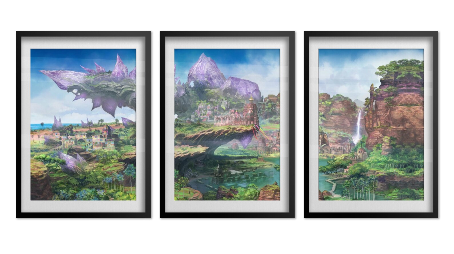 Final Fantasy XIV (14) Online Poster | Radz-at-han Set of 3 Posters ...