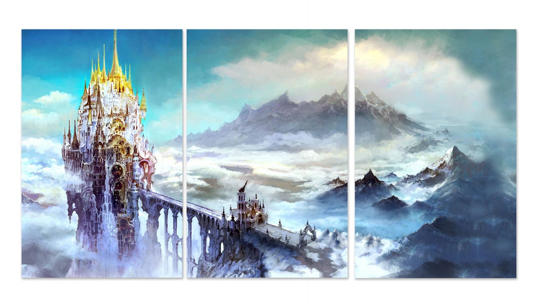 Final Fantasy XIV (14) Online Poster | Ishgard Set of 3 Posters ...