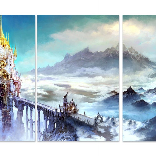 Final Fantasy XIV 14 Online Poster Gridania Set of 3 - Etsy