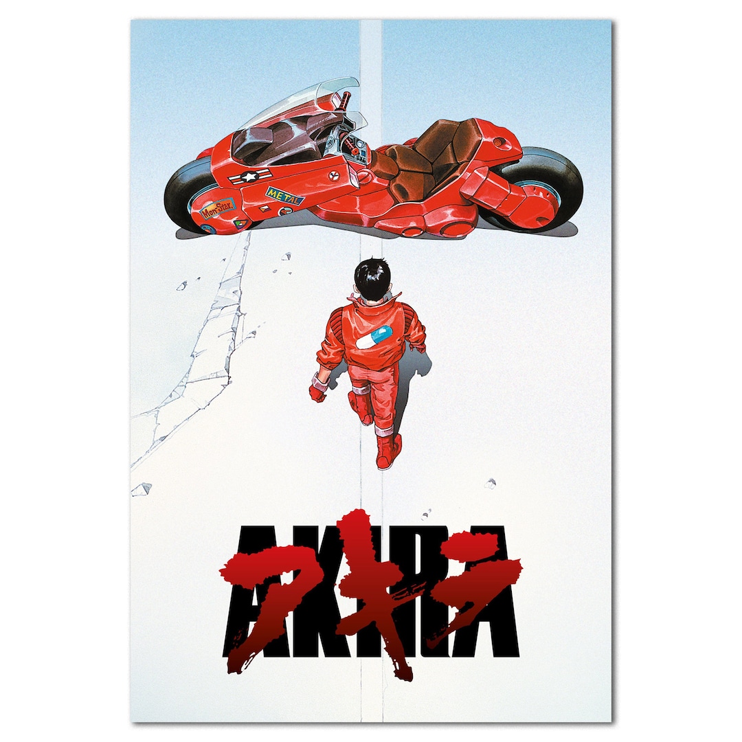 Akira Anime Movie Poster - Official Art - High Quality Prints - Etsy