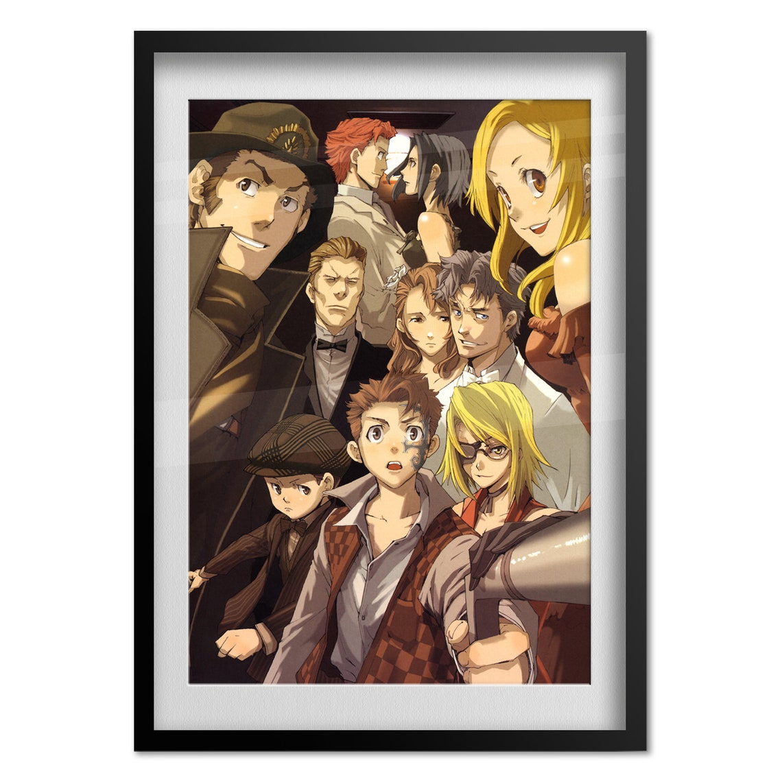Baccano Anime Poster - Official Art - High Quality Prints - Etsy