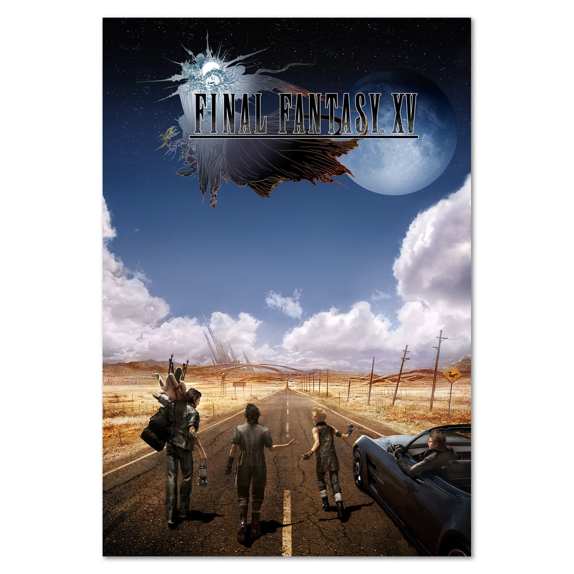 Final Fantasy XV 15 Poster Official Key Art Unframed - Etsy
