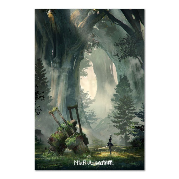Nier Automata Poster Official Key Art 01 High Quality - Etsy