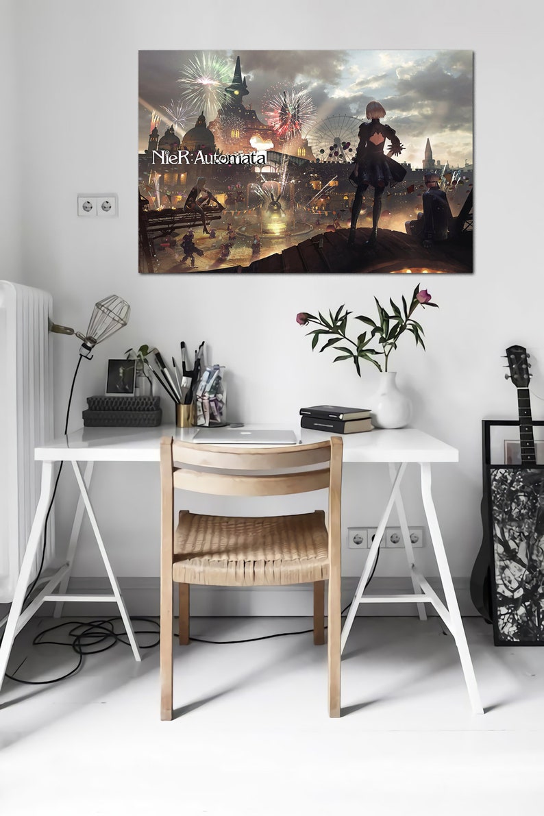 Nier Automata Poster Official Key Art 02 High Quality - Etsy