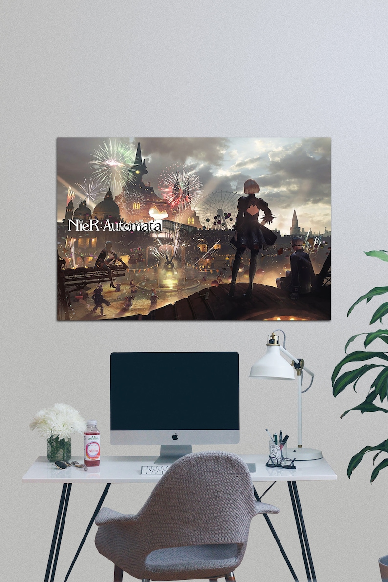 Nier Automata Poster Official Key Art 02 High Quality - Etsy