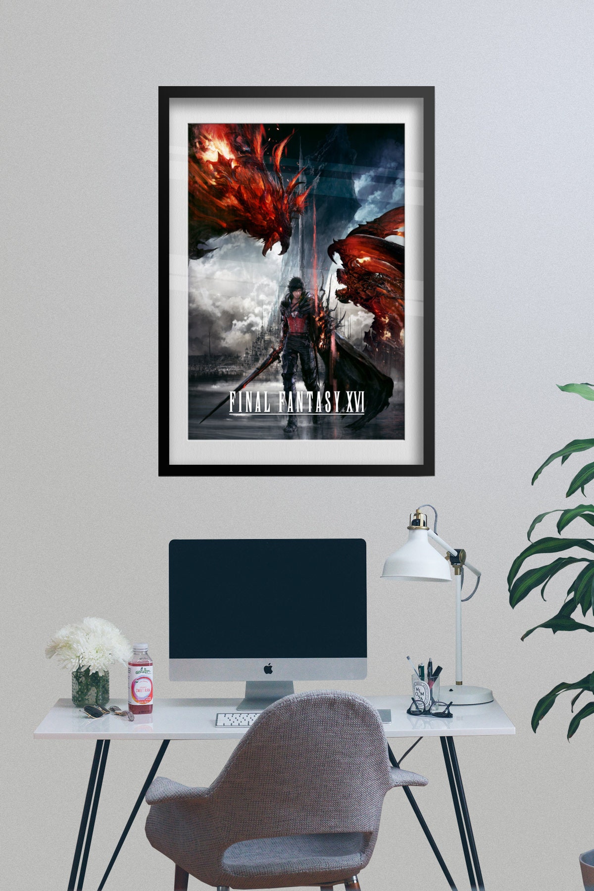 Final Fantasy XVI 16 Poster Official Key Art Unframed - Etsy