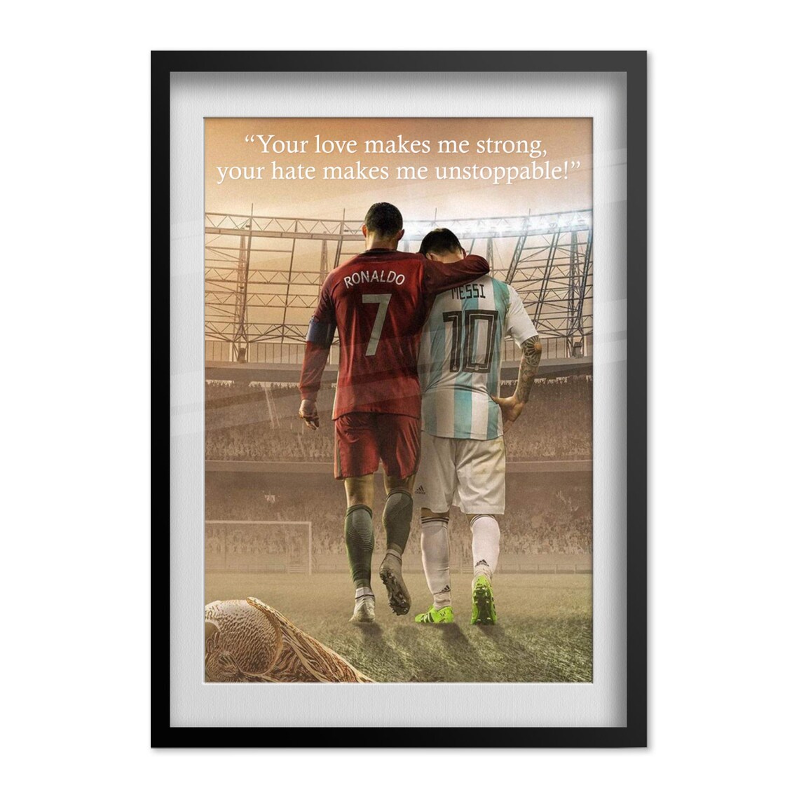 Lionel Messi Poster 02 Soccer Football Motivational Art - Etsy