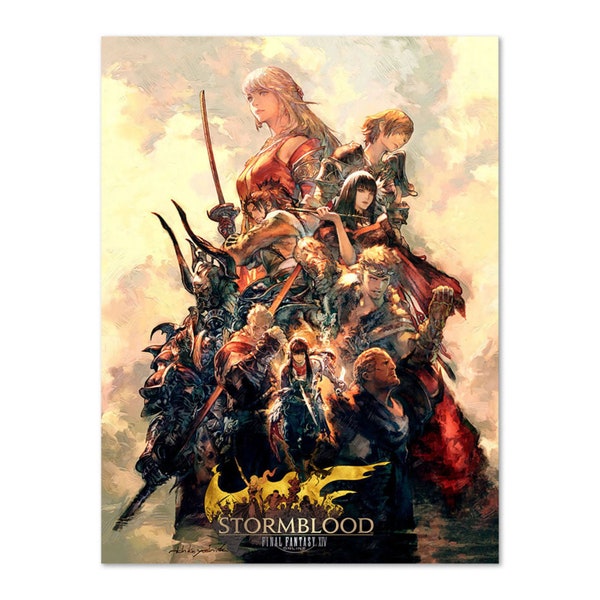Ffxiv Stormblood Poster - Etsy