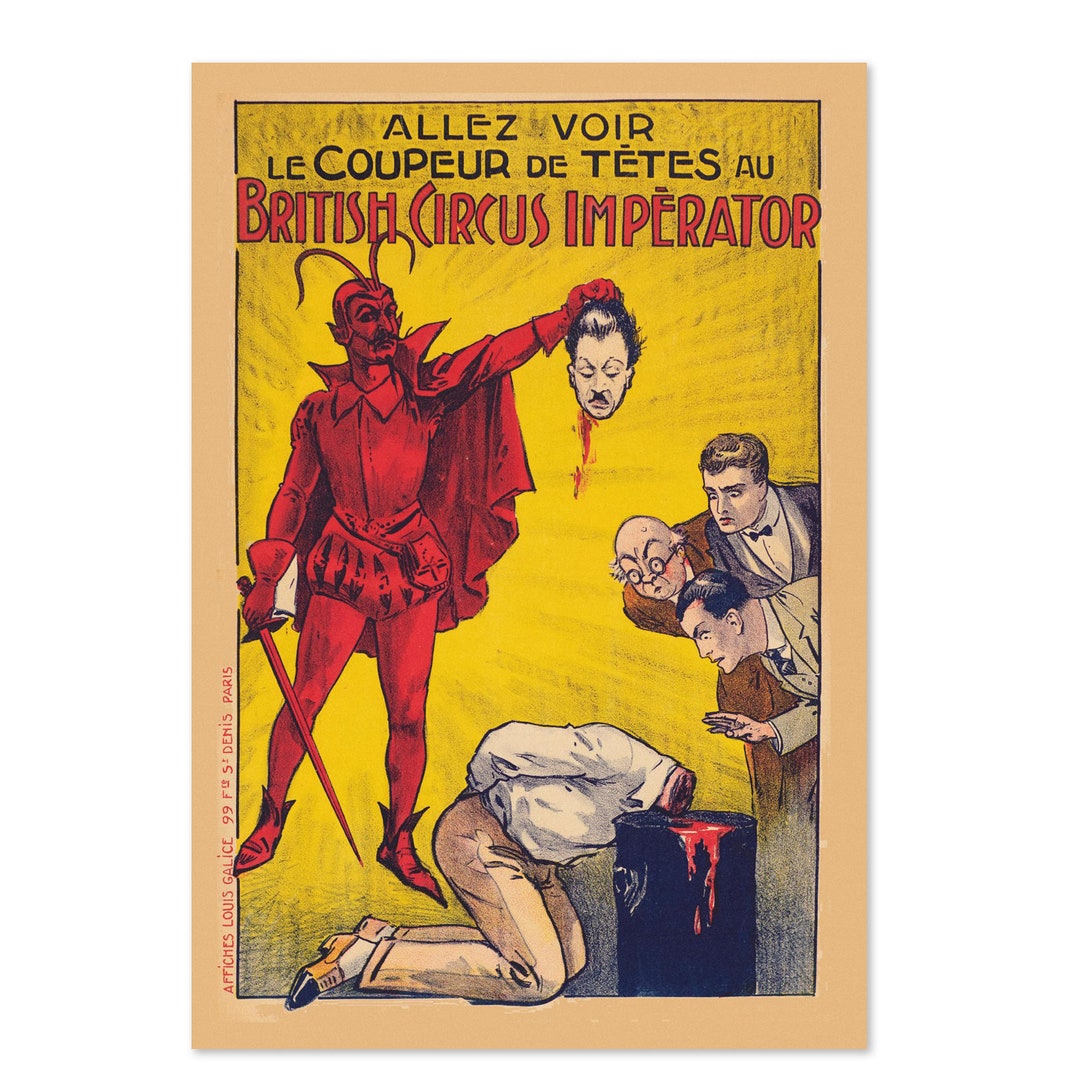 1930s Chang and Fak Hong’s the Bhuda Vintage Style Magic Poster ...