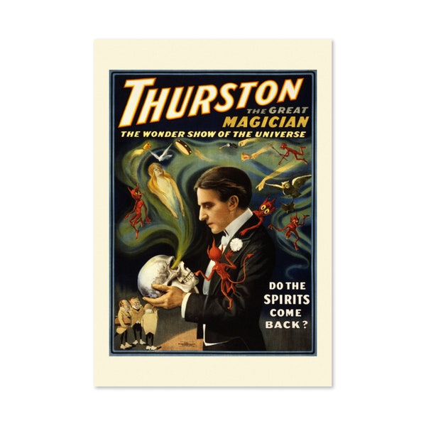 Vintage Magic Poster - Etsy